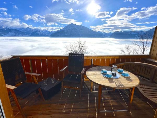 Swisshut Stunning Views Alps Lake - Apart Aelenbach - Spiez