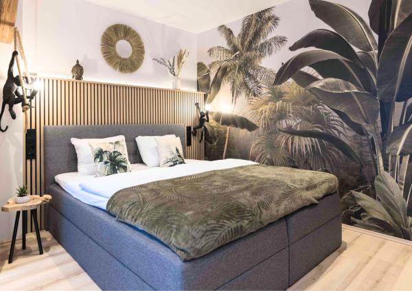 Bali Apartment Hof, Küche, Parkplatz, 24h Digital Checkin, Wlan150mbit - Münchberg
