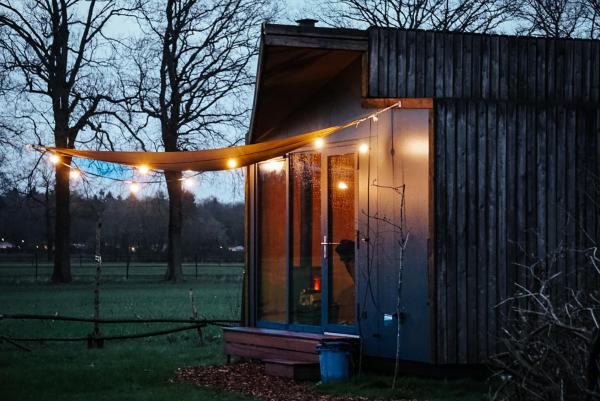 Tiny House Met Privé Hottub - Drenthe