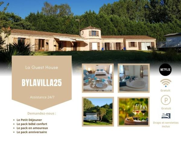 La Guest House Bylavilla25 à Noaillan - Sauternes