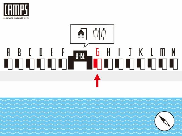 ＳＡＫＡＴＡＮＴＯ Ｃｏｎｔａｉｎｅｒ Ｈｏｔｅｌ ＣＡＭＰＳ - Vacation Stay 93786v - 사카타시
