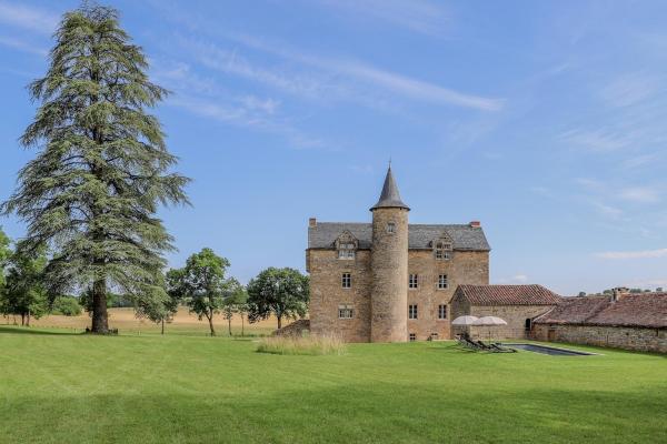 Chateau De Cambayrac, Domaine Exceptionnel Avec Piscine Privée - 12 Personnes - Najac