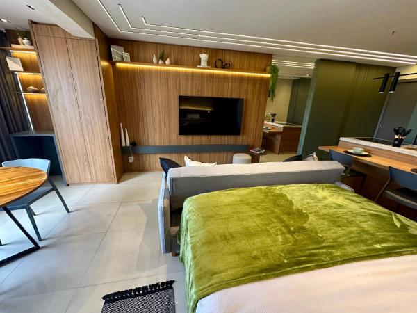 Studio Novo E Elegante Em Campo Grande - Campo Grande
