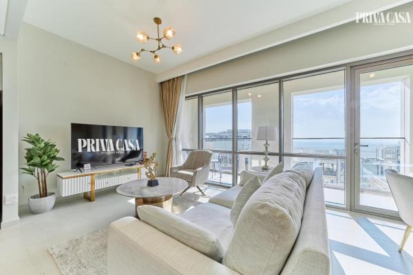 Priva Casa - Luxurious 2br Vida Creek Beach - Beach Access - Aéroport de Dubaï (DXB) 