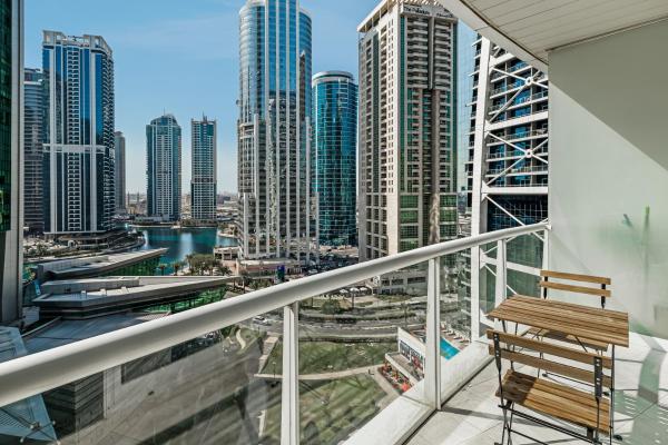 Stylish Jlt Studio Lakeview Metro Frontmarina - Dubai Marina