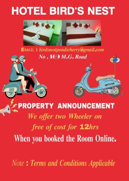 Birds Nest Homestay, Pondicherry - 폰디체리