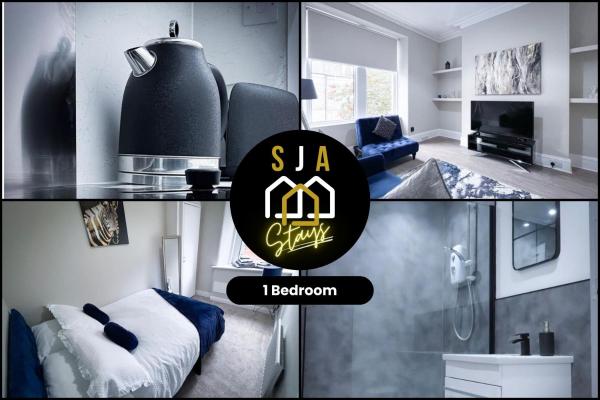 Strudel House - Sja Stays - Modern 1 Bed Apartment - Aberdeen