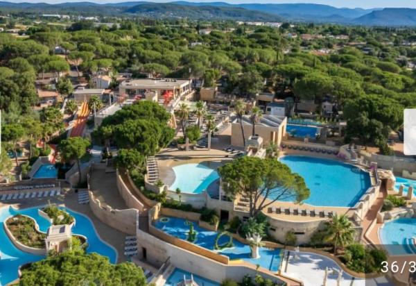 Mobil Home Climatisé 6p Camping Les Cigales Au Muy - Vidauban