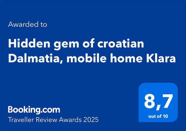 Hidden Gem Of Croatian Dalmatia, Mobile Home Klara - Murter