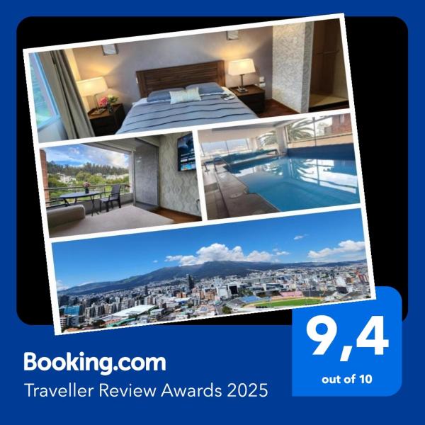 600 Excelente Vista Panoramica,piscina,sauna,seguridad 24h,acojedor,confortable,excellent Panoramic View, Swimming Pool, Private Security 24h Comfortable And Cozy - Quito