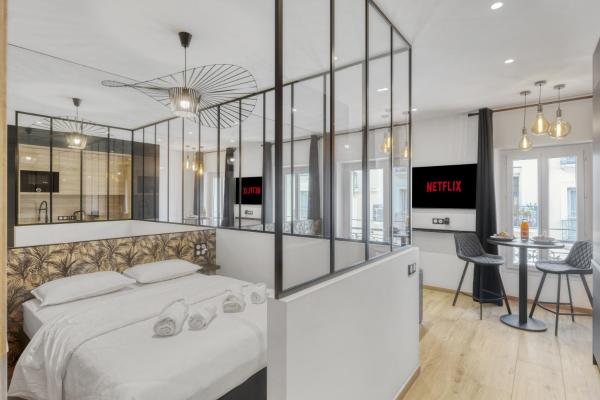 Studio E - Ascenseur -2 Min Du Palais - Climatisé - Cannes