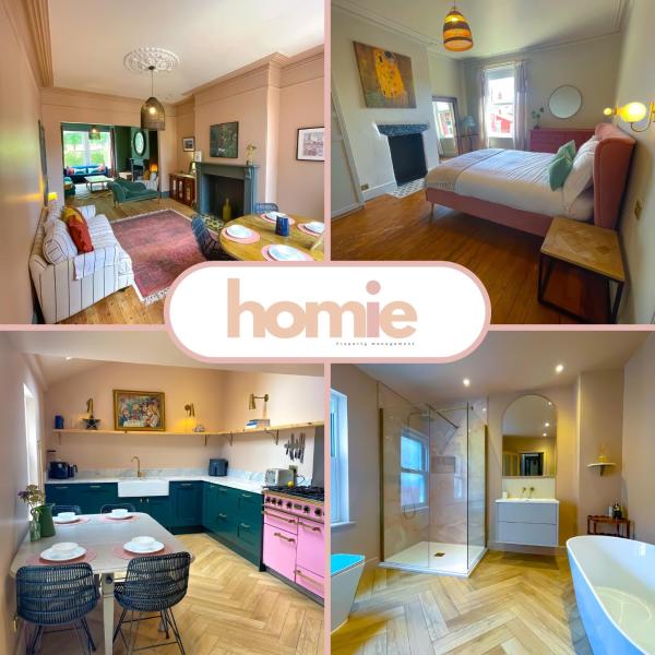 Spacious Rustic Chic 5 Bedroom Home With Private Patio In Leeds - Leeds