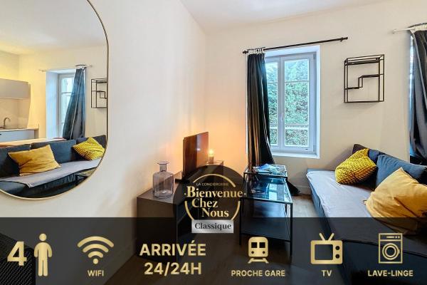 Joli Appartement Proche Gare 4 Pers N3 - Puy-de-Dôme