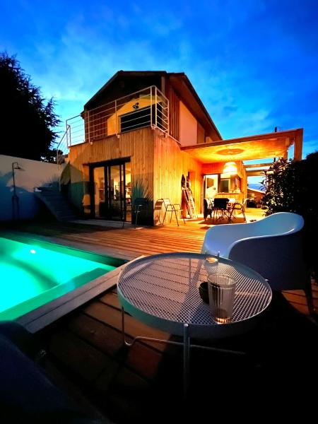 Maison D'architecte à Anglet - Piscine, Terrasse & Proche Plages - Biarritz