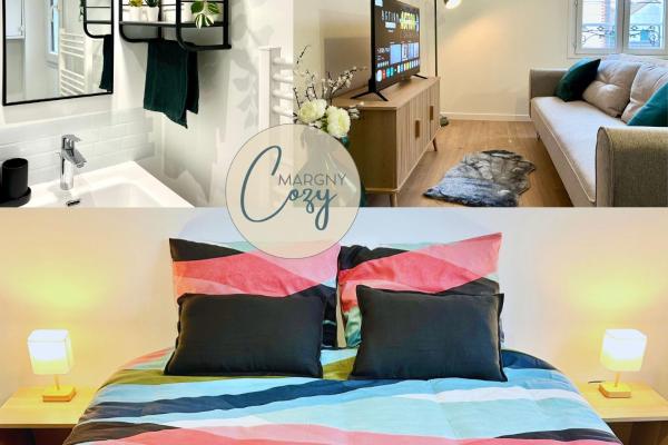 Cozy Margny - Neuf, Calme, Haut Débit & Smarttv - Compiègne