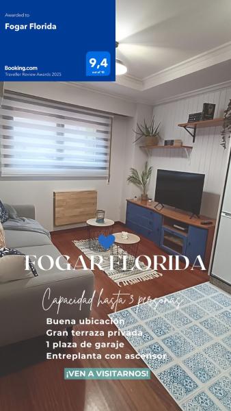 Bonito Apto Petfriendly Con Gran Terraza Y Parking Ideal Para Teletrabajar - Vigo