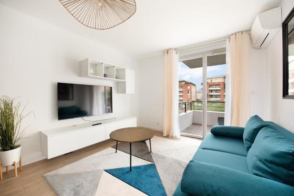 Chic T2 Avec Balcon Et Parking - Zénith, Hippodrome - Toulouse