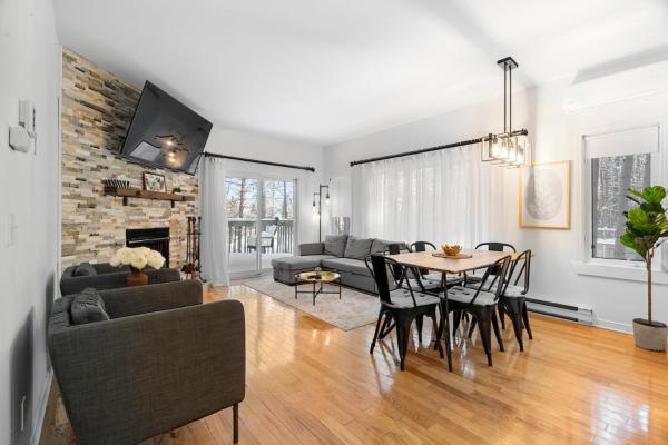 Chez Dodo Chalet Tremblant 3bdrs Condo With Fireplace - Mont-Tremblant