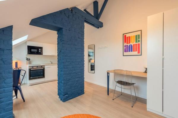 Studio Sous Les Combles Côté Rue, Parking Gratuit - Villeneuve-d'Ascq