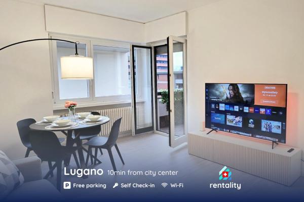 Penthouse With Terrace & Parking - Lugano