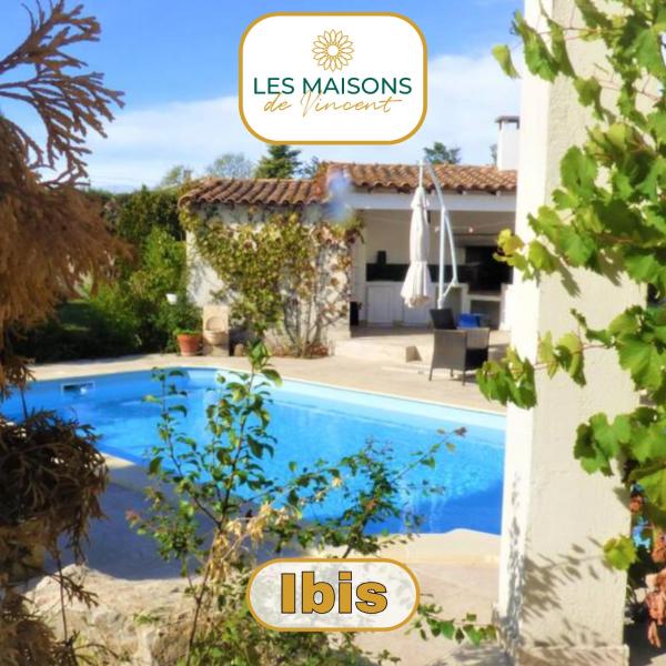 Ibis - Villa Avec Piscine, Jardin Et Parking - Arles