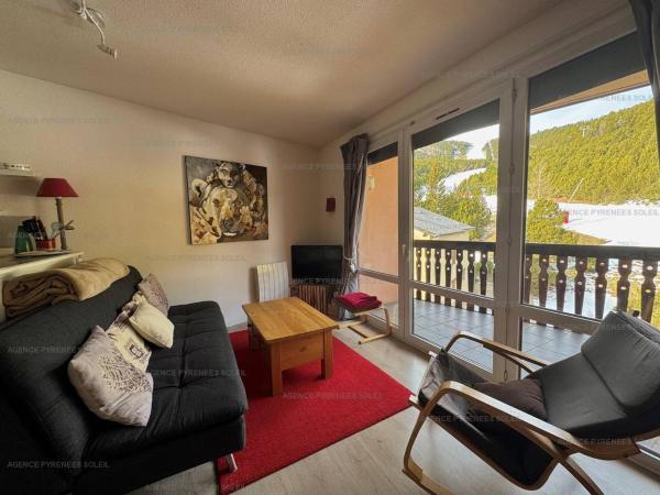 Appartement 2* 6 Couchages Au Pied Des Pistes Avec Balcon Et Parking – Les Angles - Fr-1-295-178 - Les Angles