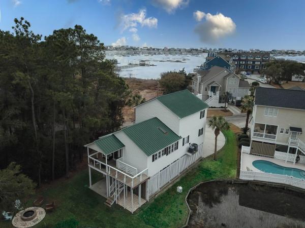 Private Murrells Inlet Marshfront 4 Br 4 Ba Waterfront Home - Garden City, SC