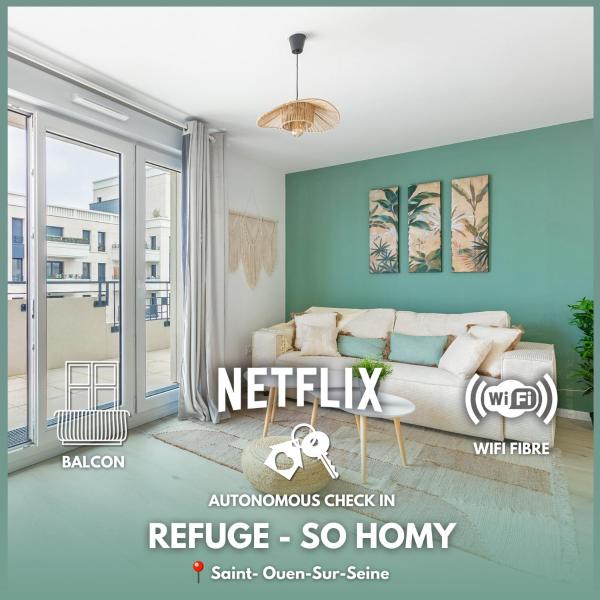 Refuge Naturel Au Cœur Des Docks By So Homy - 1 Bed Room 4 Pax - Brochant - Paris