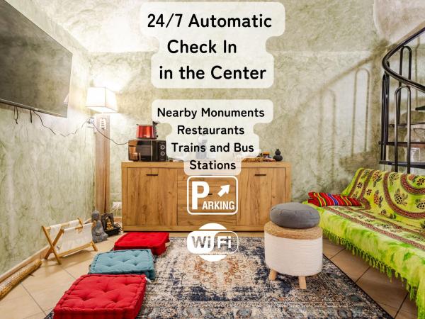 Secret Zen House In The Center W Free Parking And 24hours Automatic Check-in - Rive