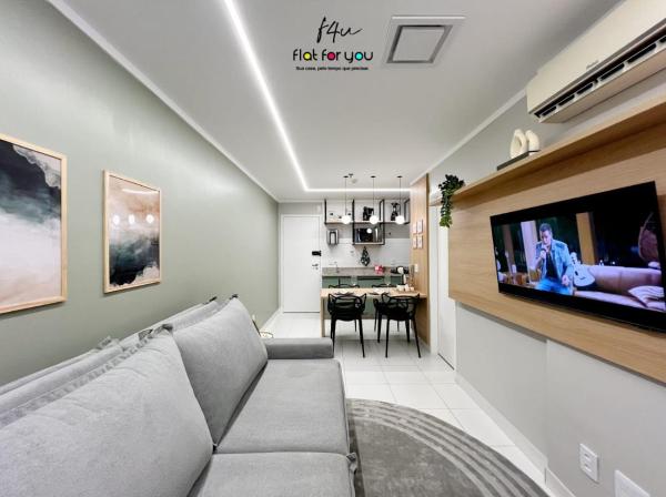 #1206a# Apto 1 Quarto Metropolitan Barcelona - Goiânia