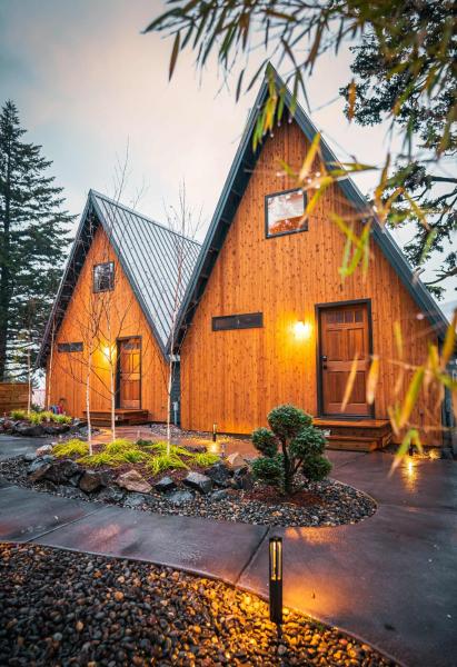 Luxury Cabin With Outdoor Tub Artbliss Iii - Carson, WA