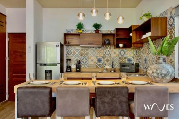 Spacious 1 Br With Great Location & Rooftop Pool By Waves Management - Riviera Maya