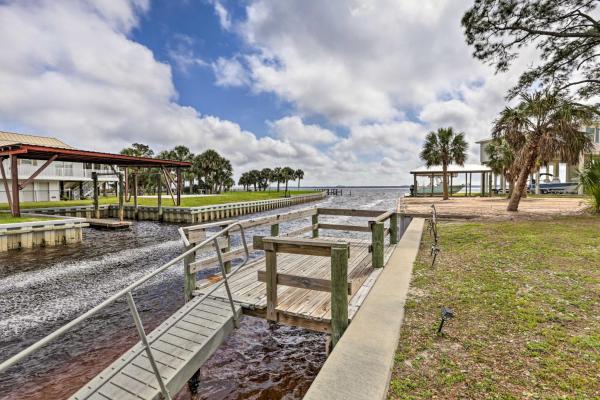 Waterfront Panacea Vacation Rental With Dock! - Alligator Point, FL
