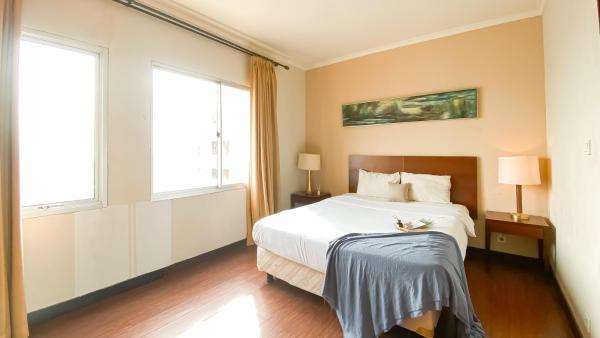 1br Queen Bed At Marina Ancol Apartment Near Dufan By Travelio - Jakarta