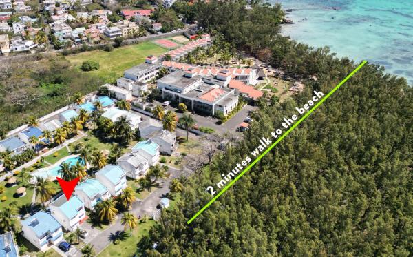 Beachfront Villa Near Mont Choisy Beach - Mauritius