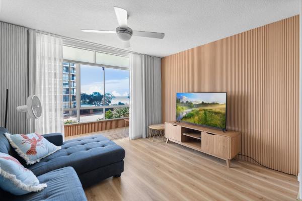 The Suntide - Beachfront 2bedroom Unit At Central Surfers With Parking And Netflix - ゴールドコースト