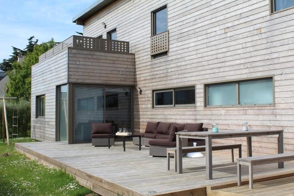 Villa Am Meer Mit Komfort Privates Hallen Schwimmbad Und Jacuzzi - Santec