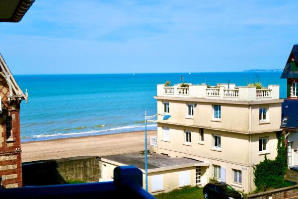 Appartement Vue Mer - 30 M De La Plage - 5 Minutes à Pied Du Centre Ville Et Du Casino - Dives-sur-Mer