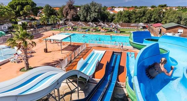 Mobil Home 2 Chambre 4 à 6 Personne En Camping 4 éToiles - Torreilles