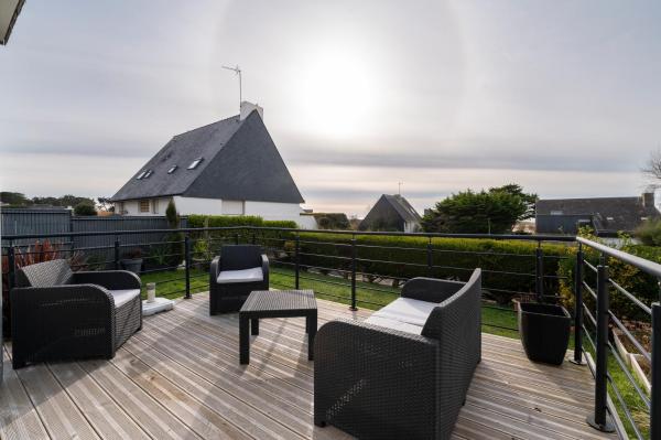 Maison Guidel Plage - Vue Mer - Larmor-Plage