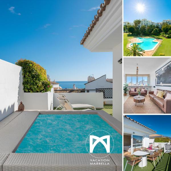 Vacation Marbella I Terrazas De Banus, Romantic, Jacuzzi, Pet-friendly, Cosy Duplex Penthouse, 2min Walk To Marina - Puerto Banús
