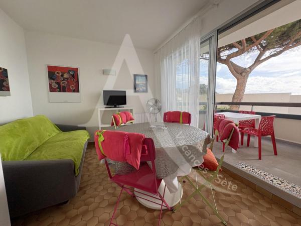 Coquet Appartement 1 Chambre Avec Parking Bord De Plage - Mèze