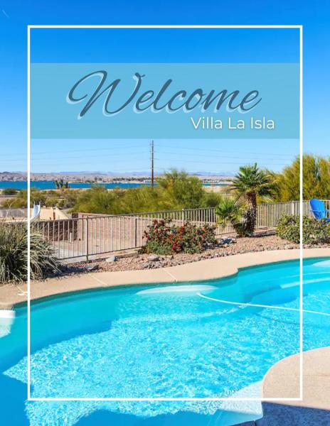 Villa La Isla Panoramic Views, Outdoor Kitchen, Sleeps 16 - Lake Havasu City, AZ