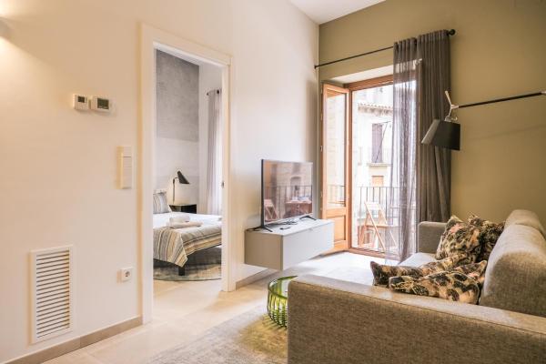 Can Bona Casa - Apartamento Con Vistas A La Plaza - Besalú