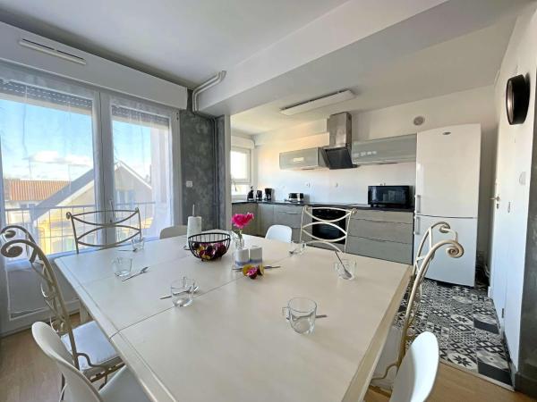 Appartement Spacieux Au Cœur De Berck-plage Avec Balcon Et Parking - Fr-1-646-82 - Conchil-le-Temple