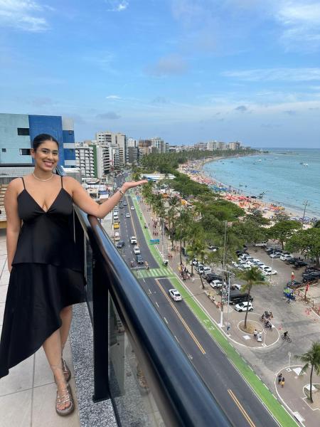 Do Apto Neo 2qts Vista Frontal Da Orla De Pajucara- Adm Nutelss - Maceió