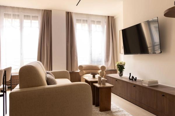 Elegant Apartment - Ac- 2br-6p- Madeleine - Paris