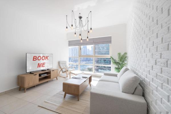Stayshort - Elegant 1-bedroom Apartment For 4 In Dubai Marina - Dubai