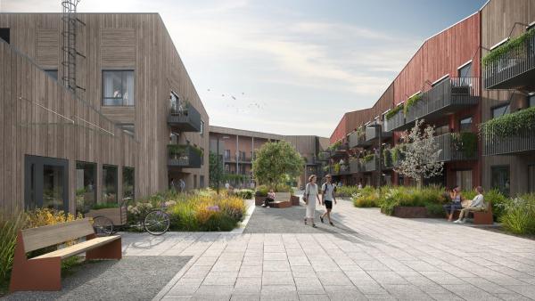 New Powerhouse Apartment In Lade In Trondheim - 挪威