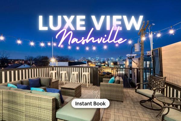 New Luxe 4br 12 Beds - Roofdeck Views - Chefs Kitchen - Nashville, TN